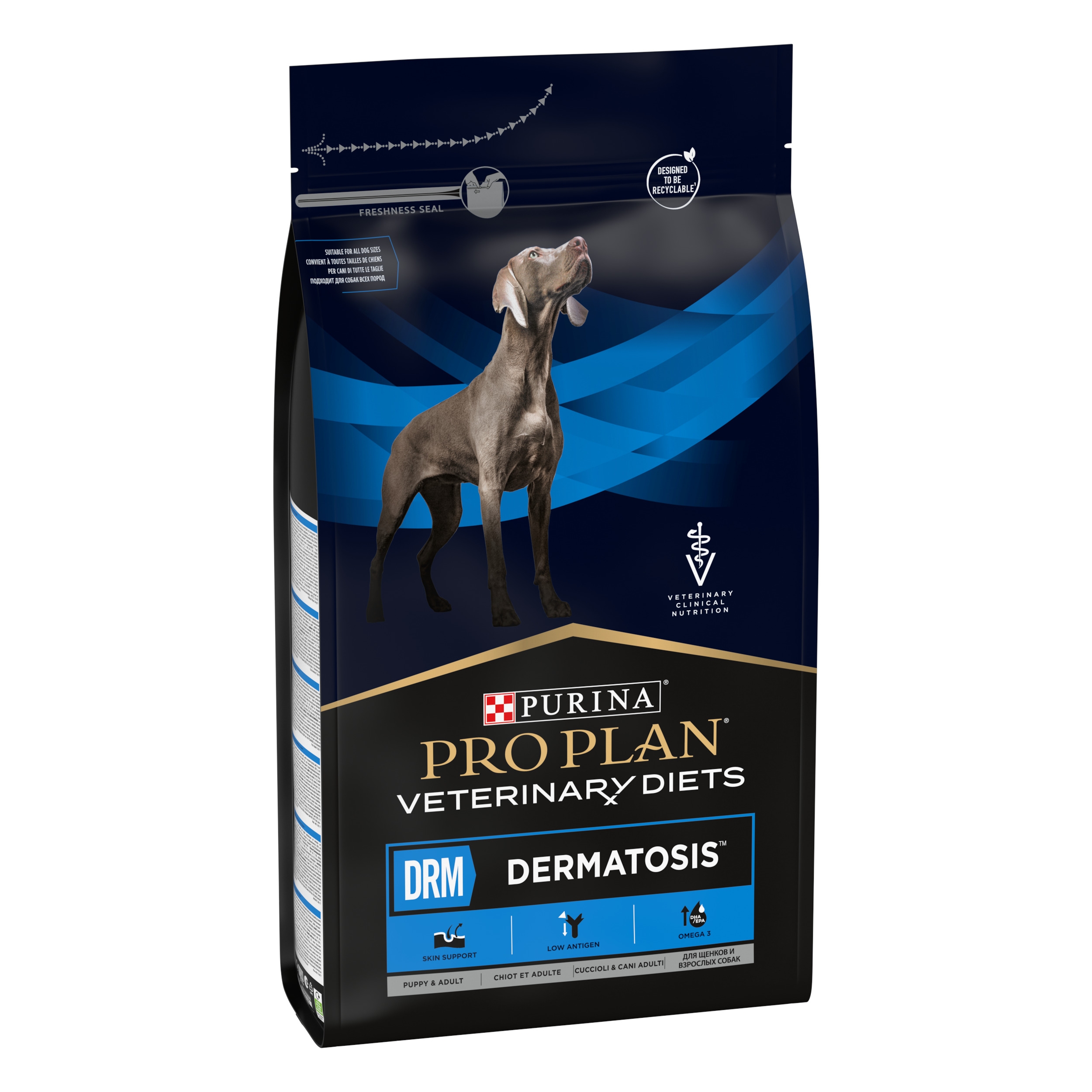 PURINA PRO PLAN Veterinary Diets DRM Dermatosis, hrana caini dermatita