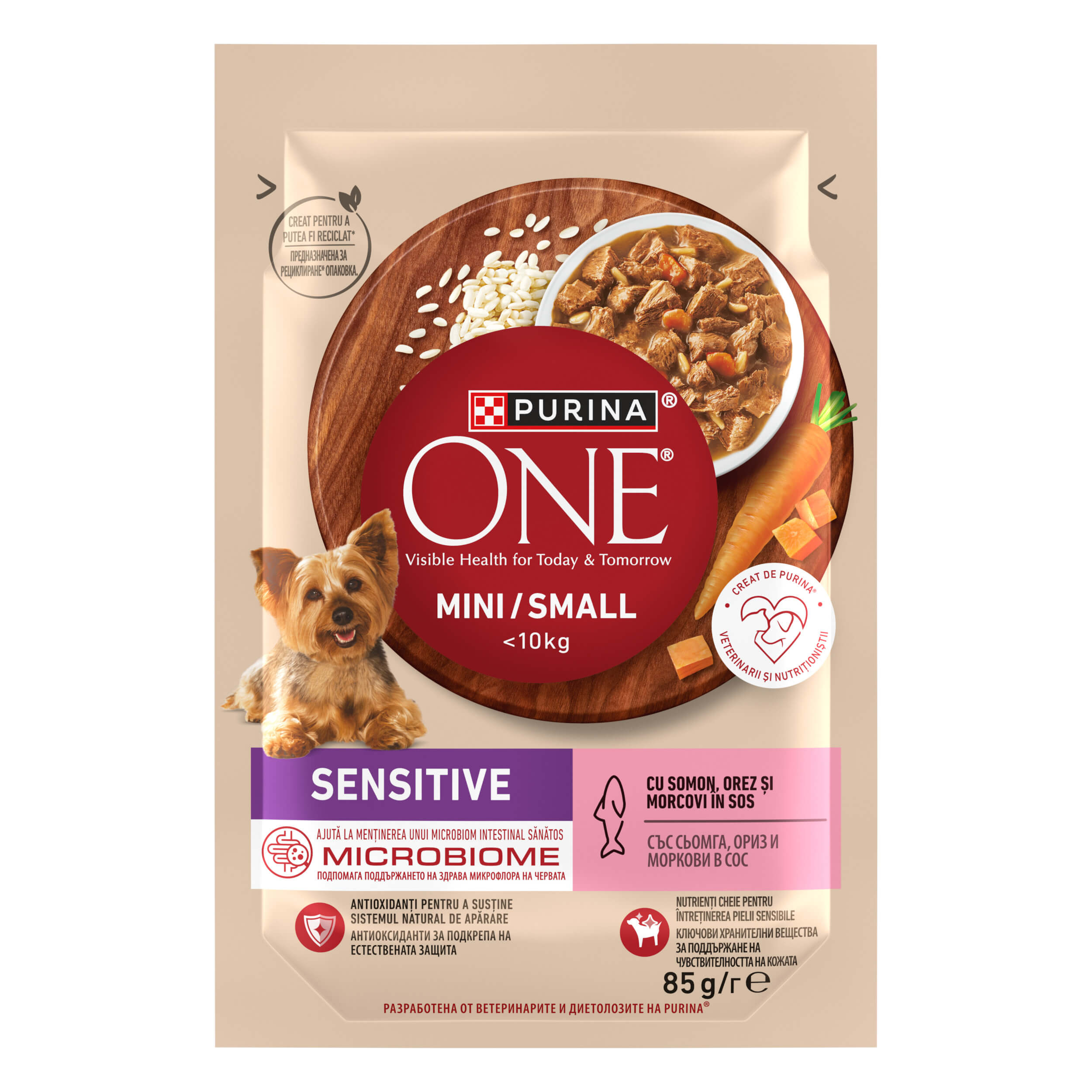 PURINA ONE MINI Sensitive pentru cainele adult | Purina RO